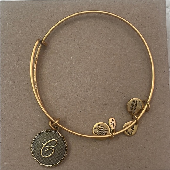 Alex and Ani | Jewelry | Alex Ani Gold Bangle | Poshmark